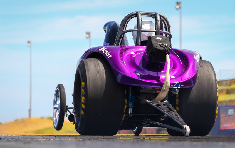 Fuchs dragster flies as Perth goes testing - Drag News Magazine