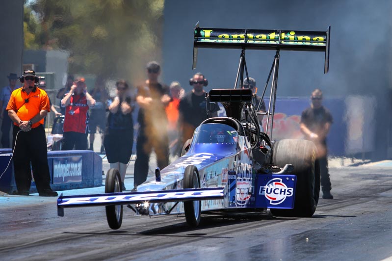 Fuchs dragster flies as Perth goes testing - Drag News Magazine