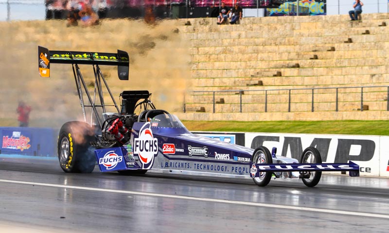 Fuchs dragster flies as Perth goes testing - Drag News Magazine