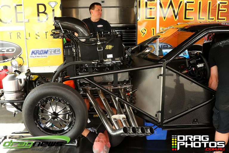 CLOSE UP: Stuart Bishop Racing Camaro - Drag News Magazine