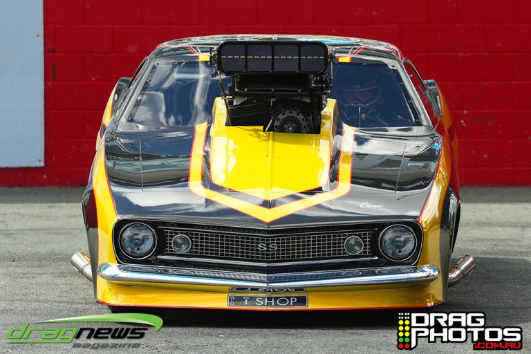 CLOSE UP: Stuart Bishop Racing Camaro - Drag News Magazine