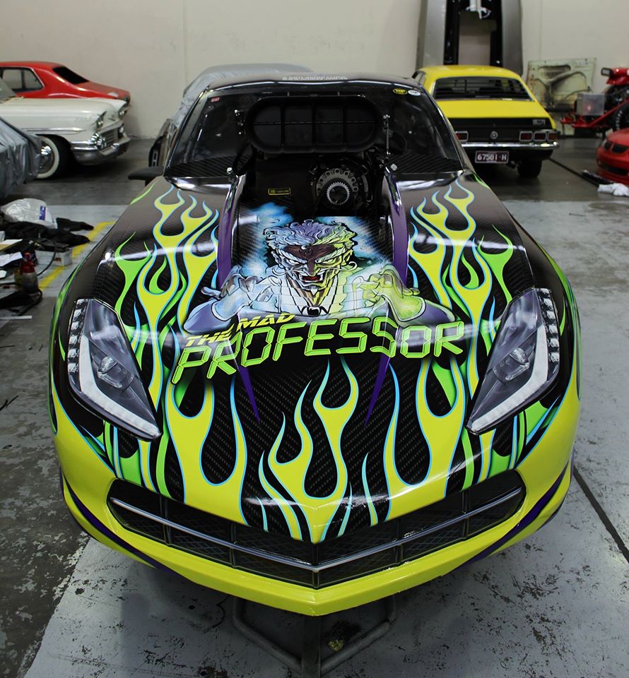 Rob Taylor unveils Corvette - Drag News Magazine