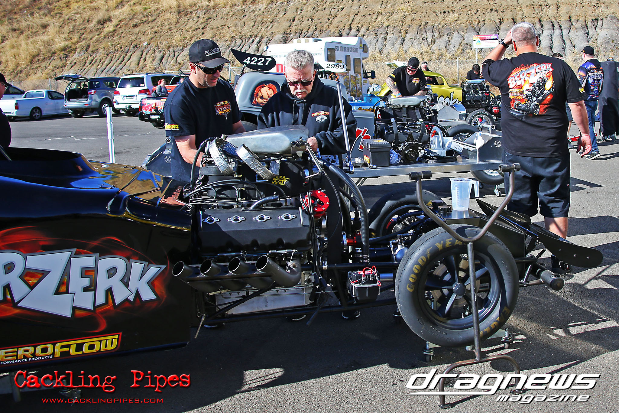 REPORT - Nitro Hot Rod fuel altereds raise hell at Sydney Dragway ...
