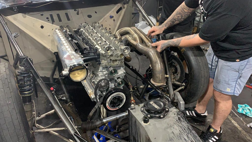 Five second Nissan RB? Nader, Maatouks ready Pro Mod chassis - Drag ...