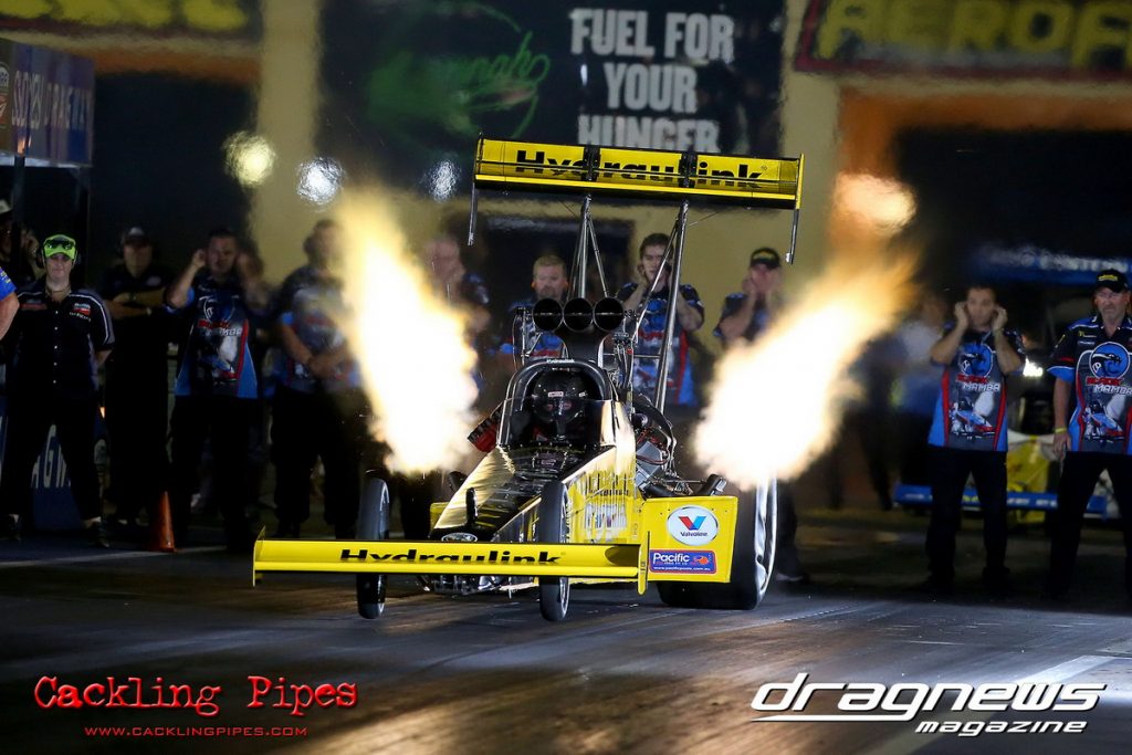 Hydraulink dragster streaks to Sydney Top Fuel record - Drag News Magazine