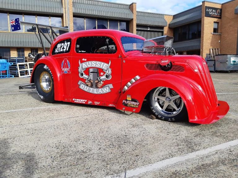 NEW CAR: Aussie Outlaw Anglia unveiled - Drag News Magazine