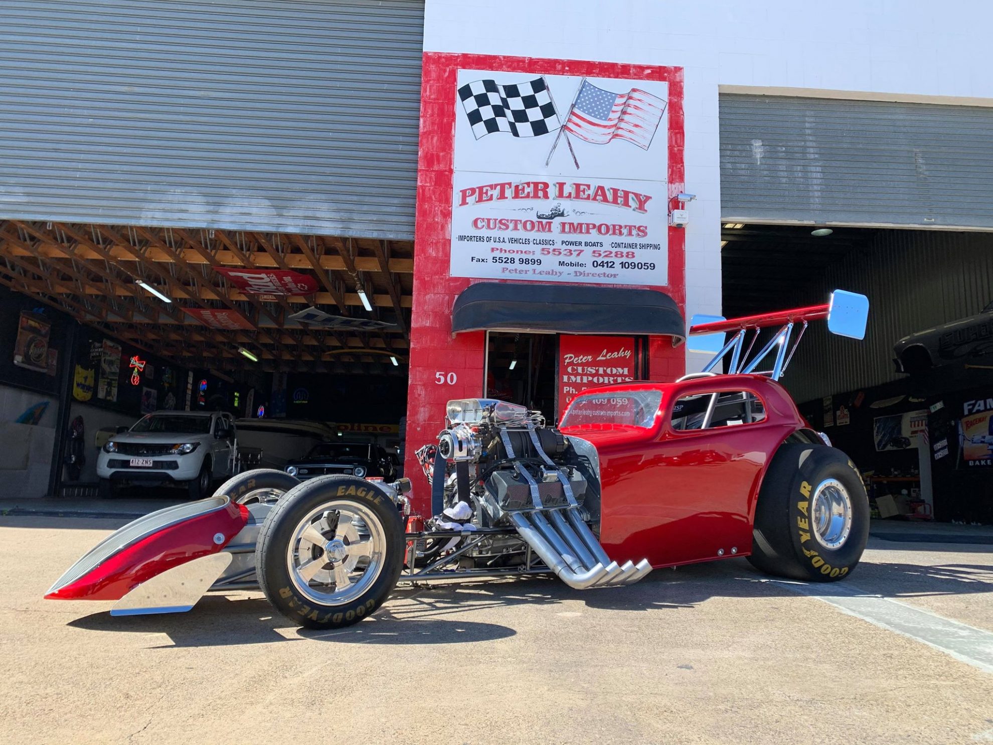 Rowdy red rod ready for Supercharged Outlaws - Drag News Magazine