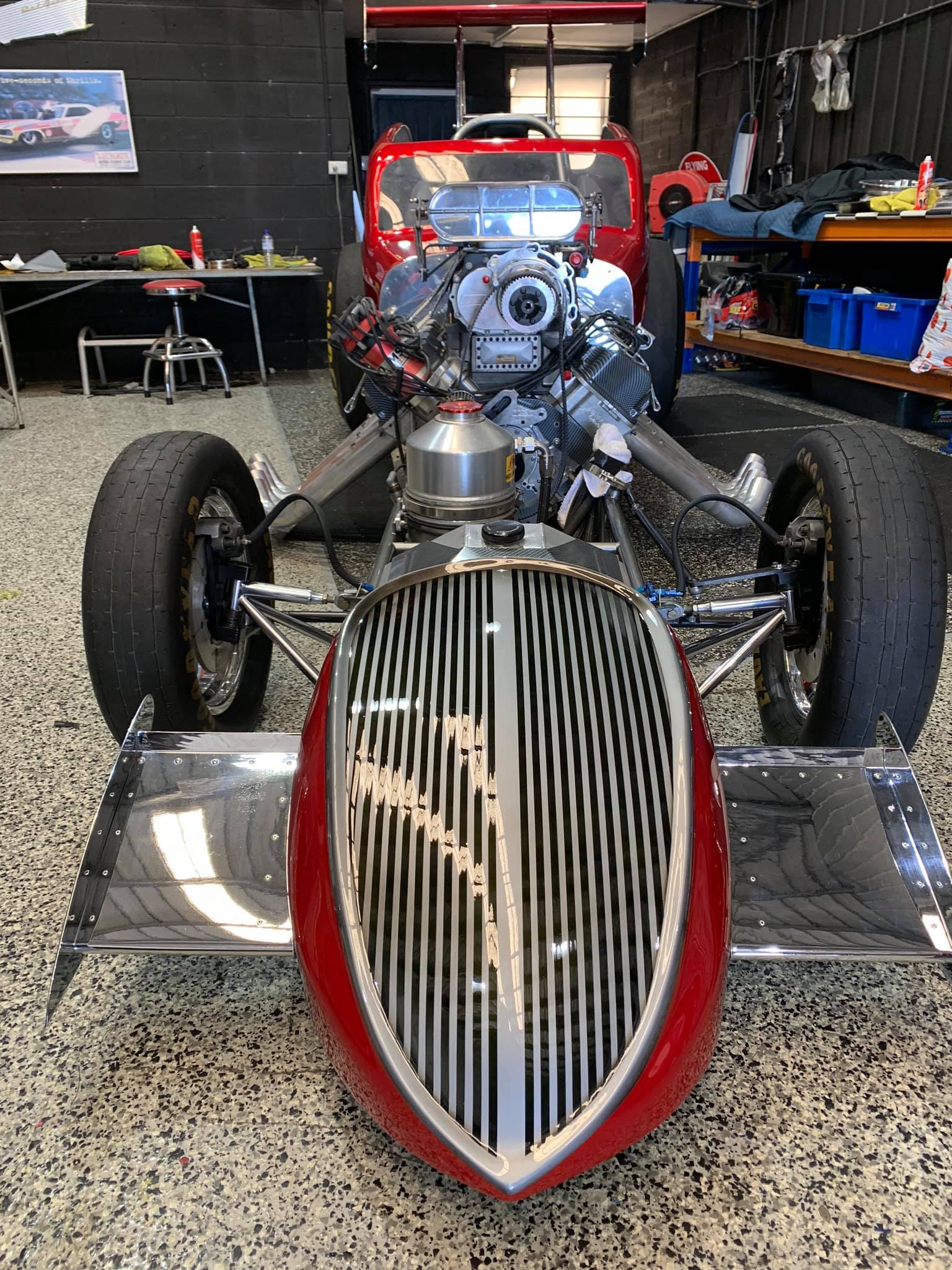 Rowdy red rod ready for Supercharged Outlaws - Drag News Magazine