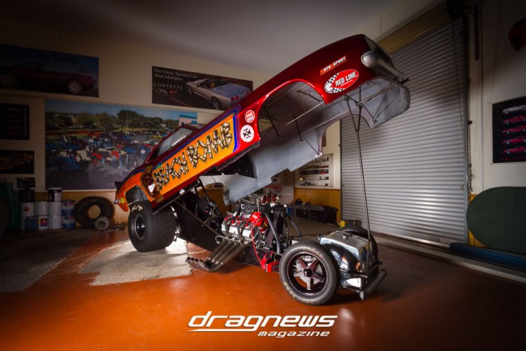 FEATURE: Andrew Katavatis's Beach Bomb Nitro Funny Car - Drag News Magazine