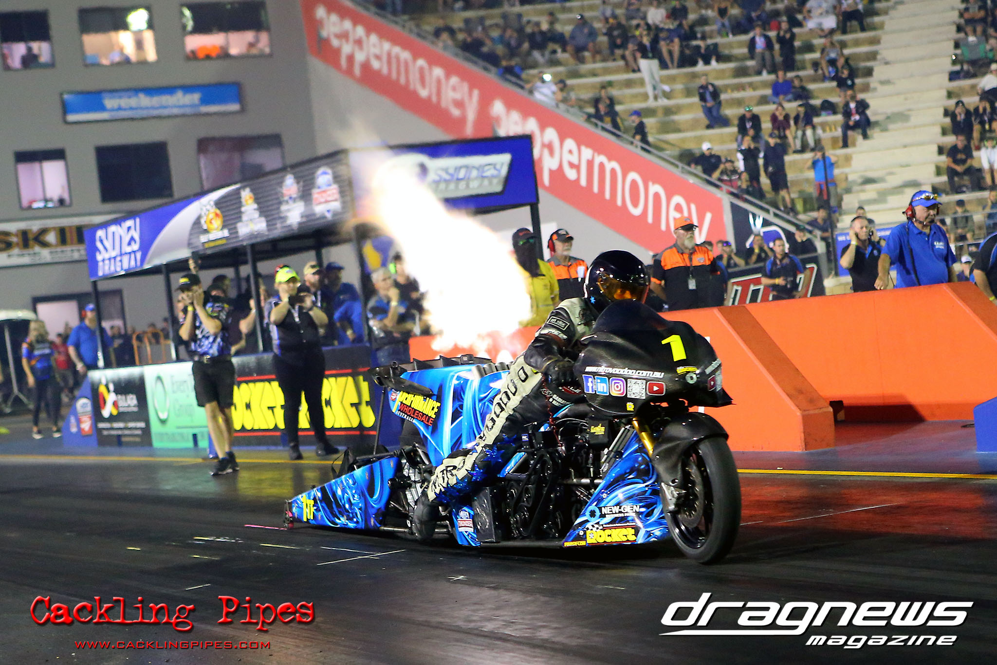 NITRO THUNDER REPORT: Duel in Top Bike - Drag News Magazine
