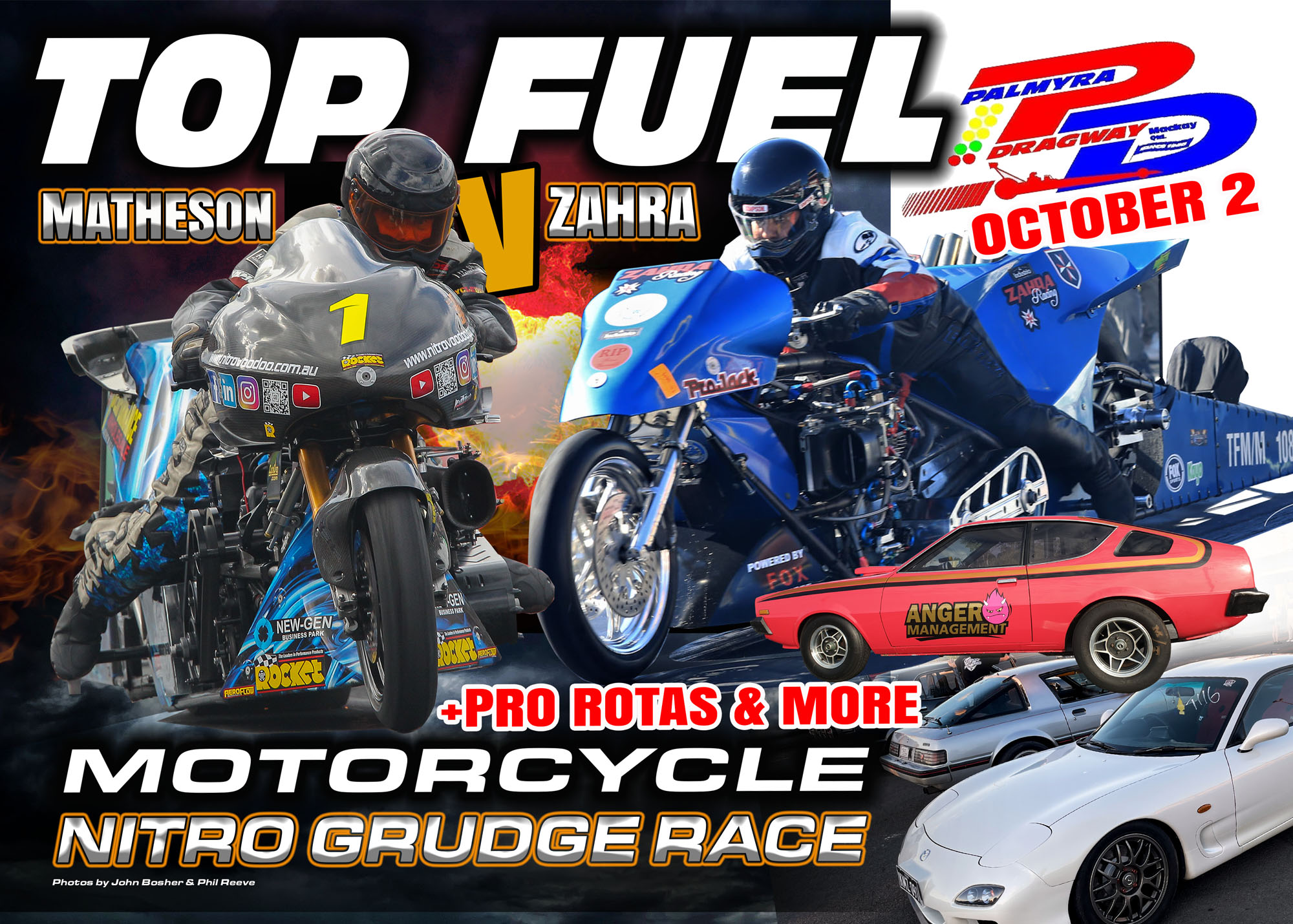 Palmyra Sugar City nitro attack - Drag News Magazine