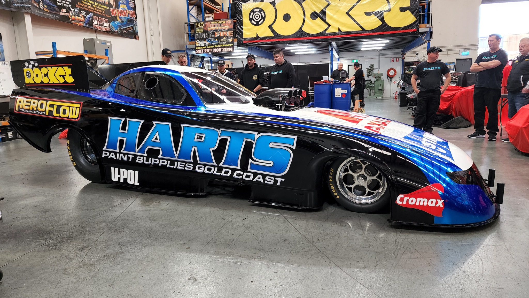 VIDEO: JUSTIN WALSHE UNRAPS NEW FUEL COUPE - Drag News Magazine