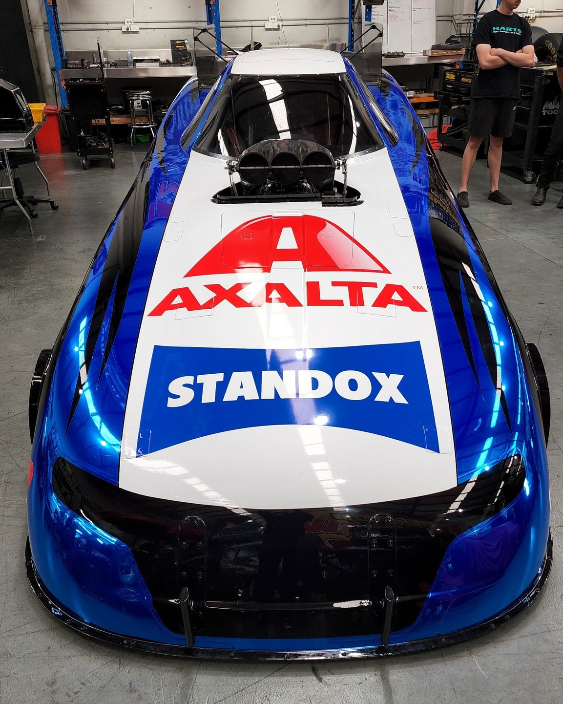 VIDEO: JUSTIN WALSHE UNRAPS NEW FUEL COUPE - Drag News Magazine