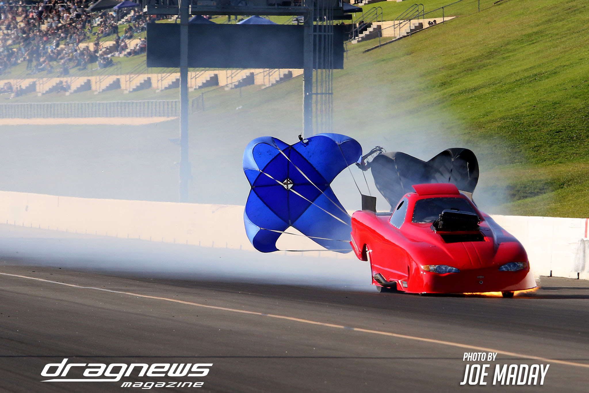BRETT WHITE: "DAMAGE WAS MINIMAL" IN NITRO CHAMPS BOOMER - Drag News ...