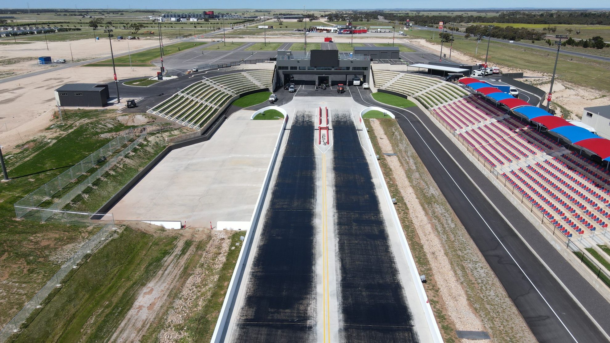 FIRST TRACKS MADE AT THE ALL NEW 'DRAGWAY AT THE BEND' - Drag News Magazine