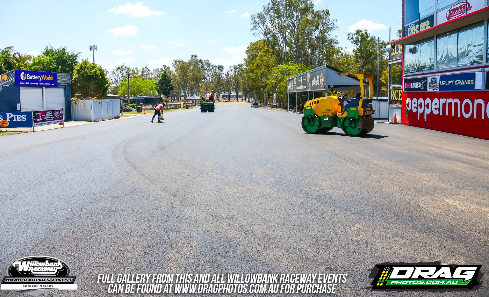 CONCRETE TRACK POUR COMPLETED FOR WILLOWBANK UPGRADES - Drag News Magazine