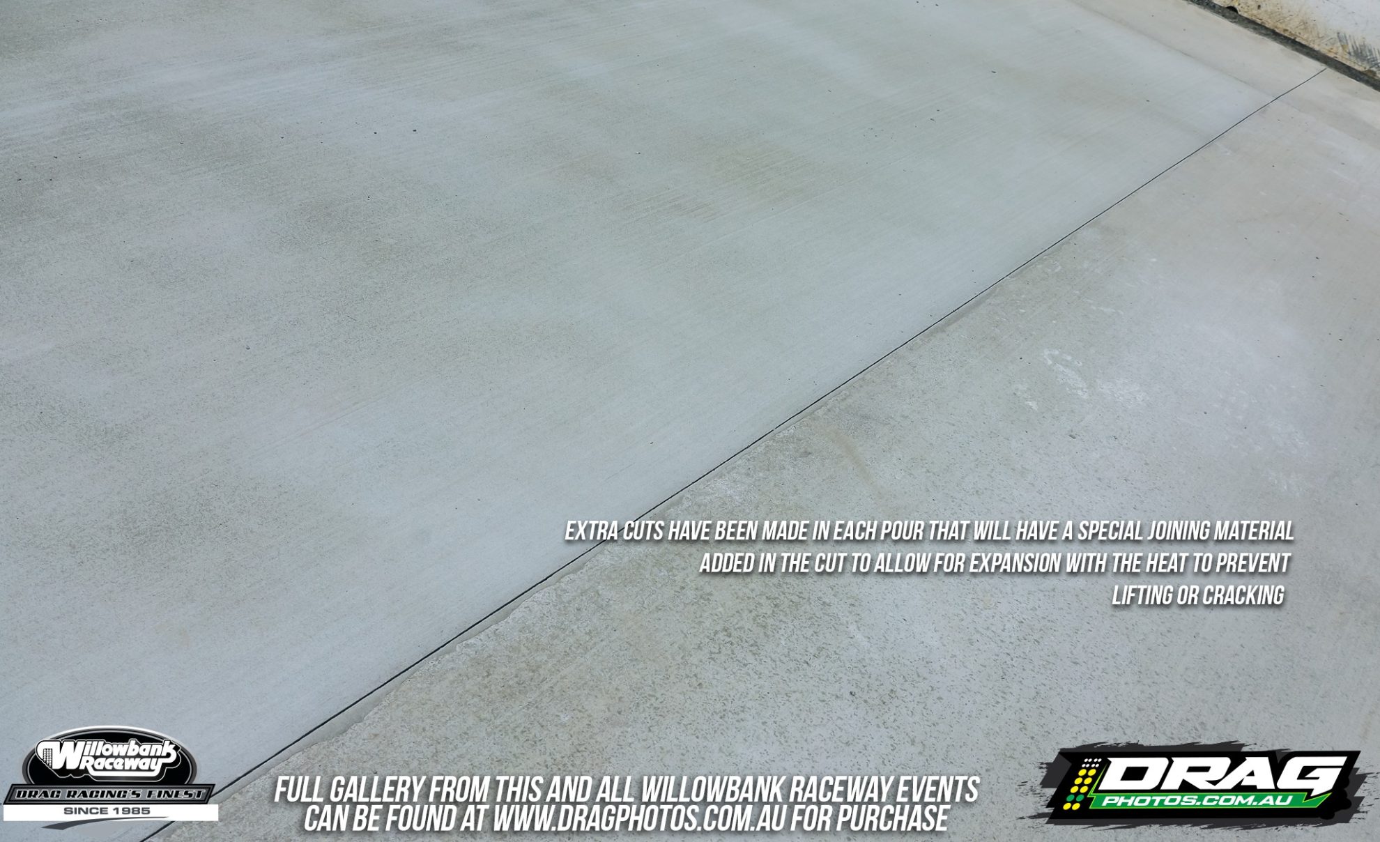CONCRETE TRACK POUR COMPLETED FOR WILLOWBANK UPGRADES - Drag News Magazine