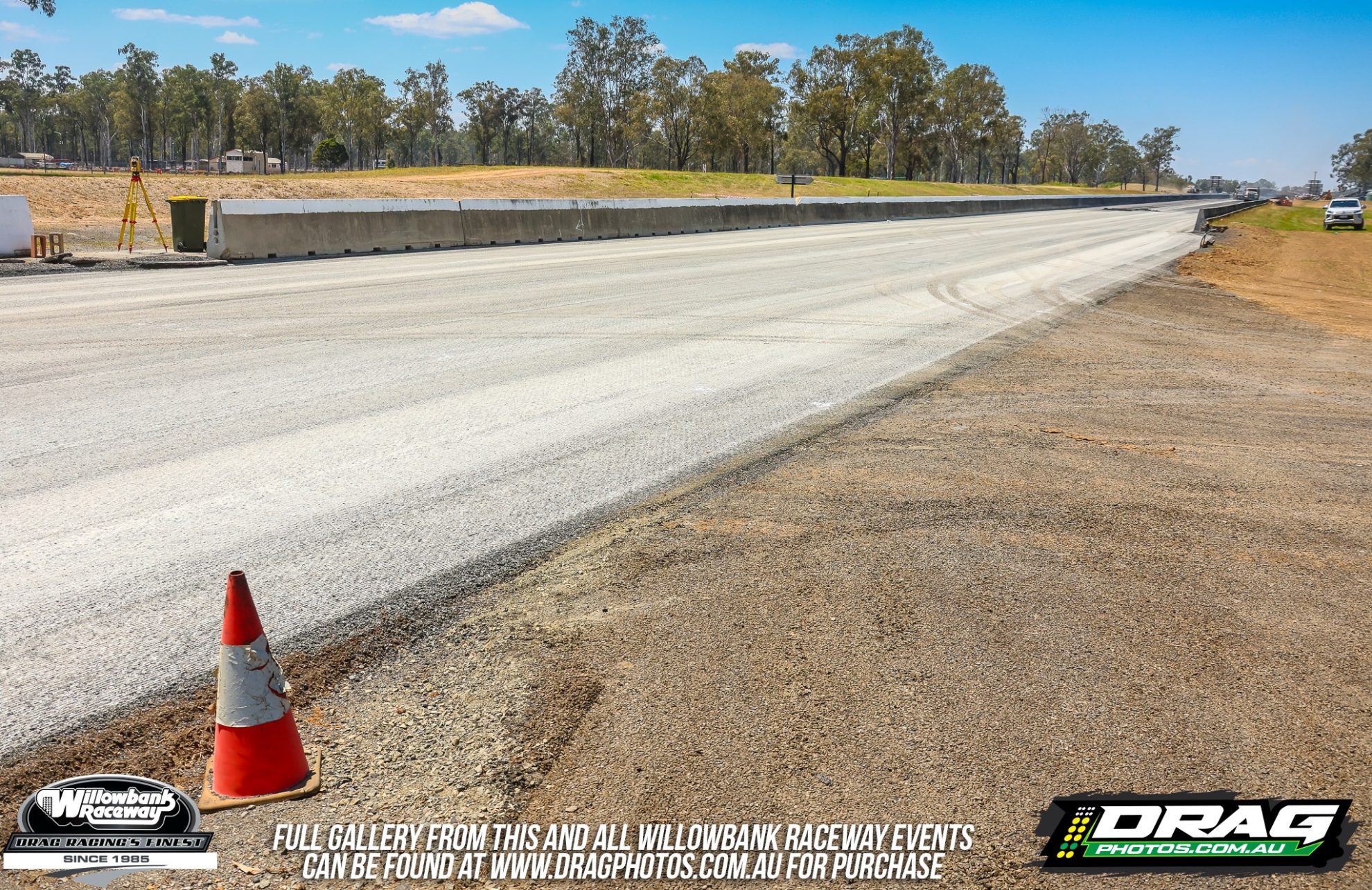 CONCRETE TRACK POUR COMPLETED FOR WILLOWBANK UPGRADES - Drag News Magazine