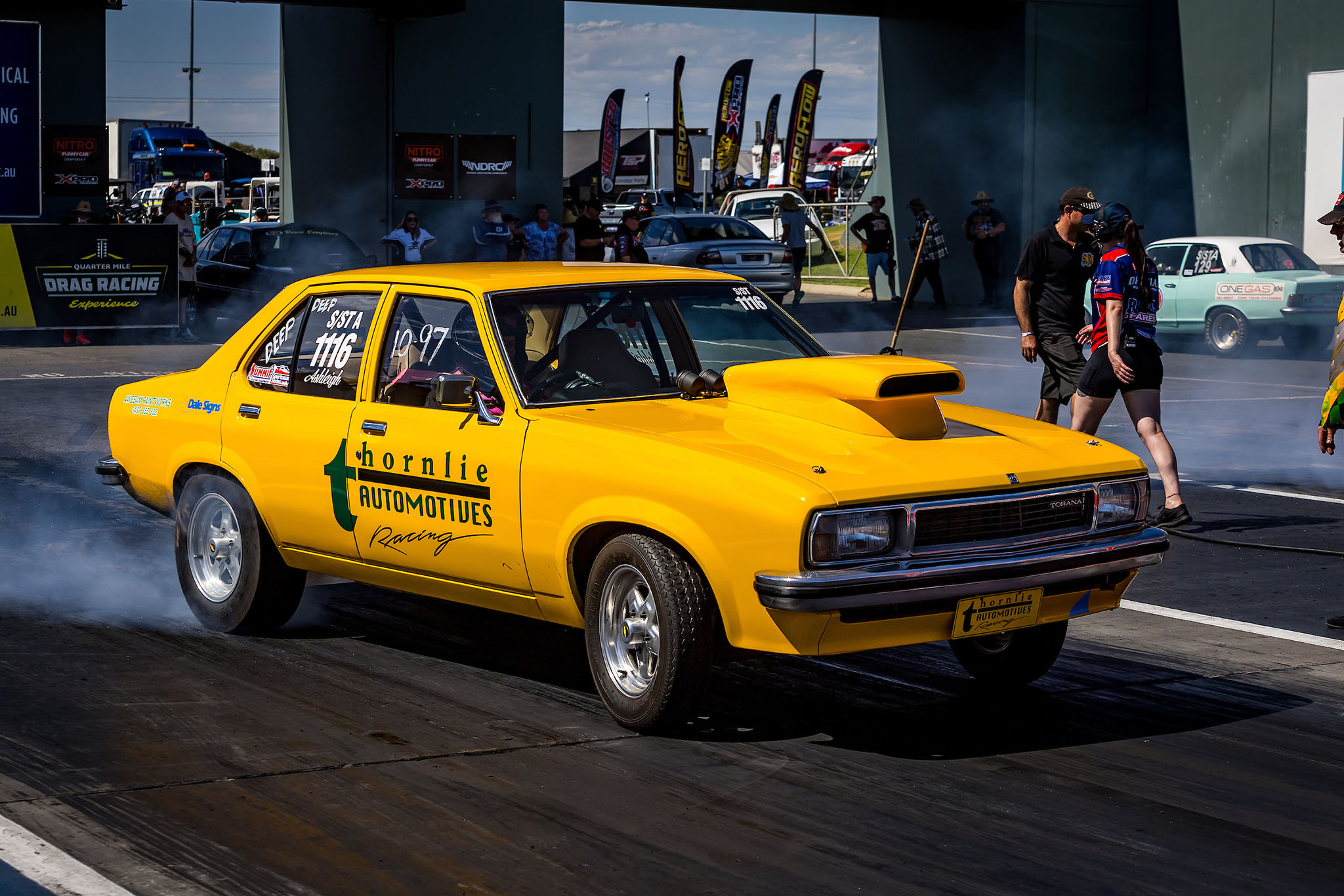 GOLDENSTATES GLORY FOR SUMMIT RACING EQUIPMENT SPORTSMAN SERIES RACERS ...