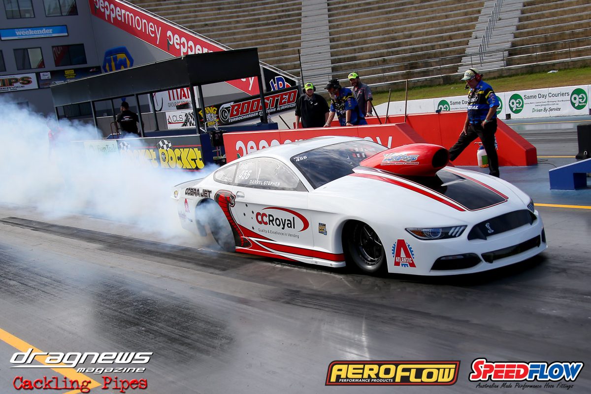 DARRYL STEPHEN RACING PRO STOCK MUSTANG READY TO RACE AT RIVERBEND ...