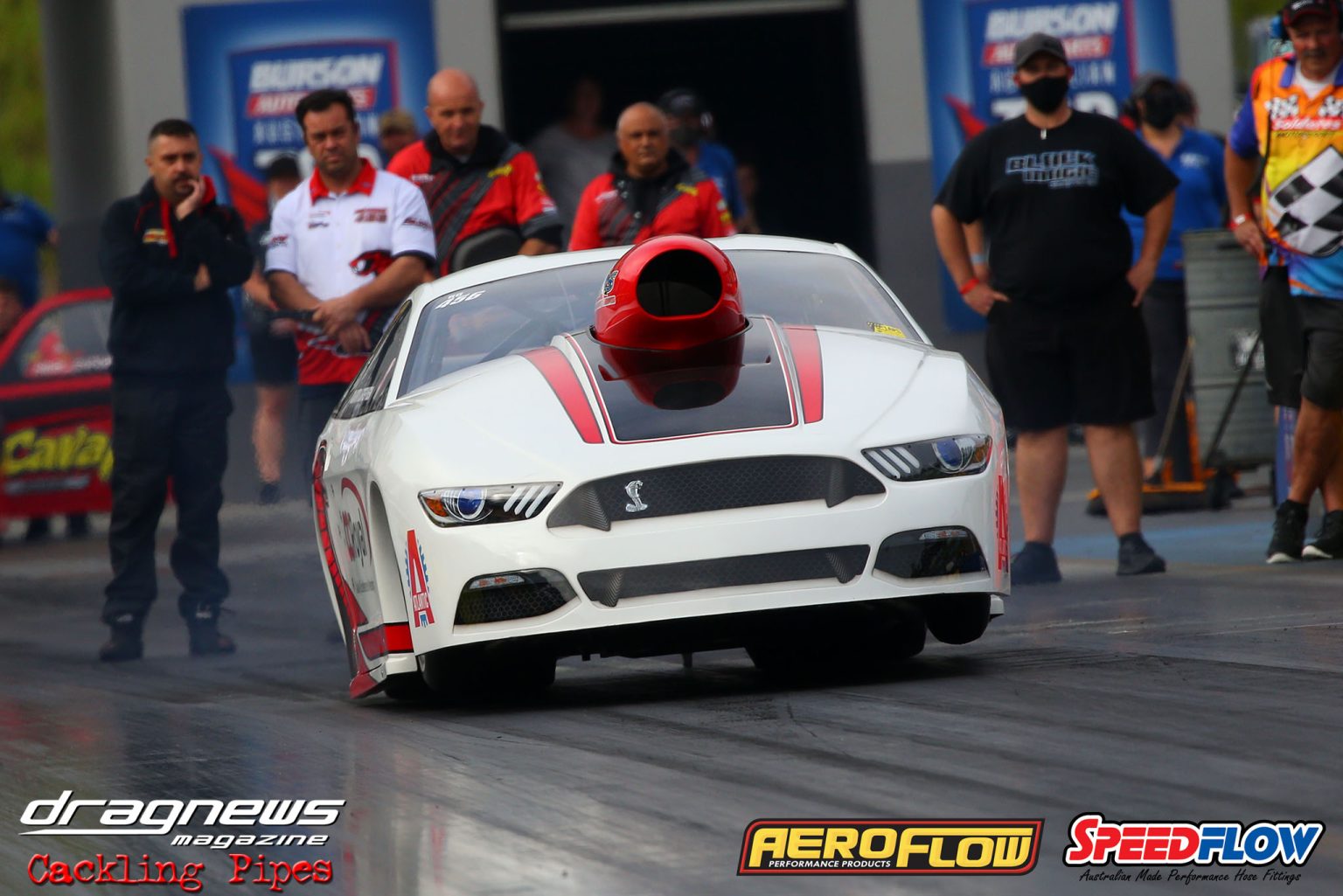 DARRYL STEPHEN RACING PRO STOCK MUSTANG READY TO RACE AT RIVERBEND ...