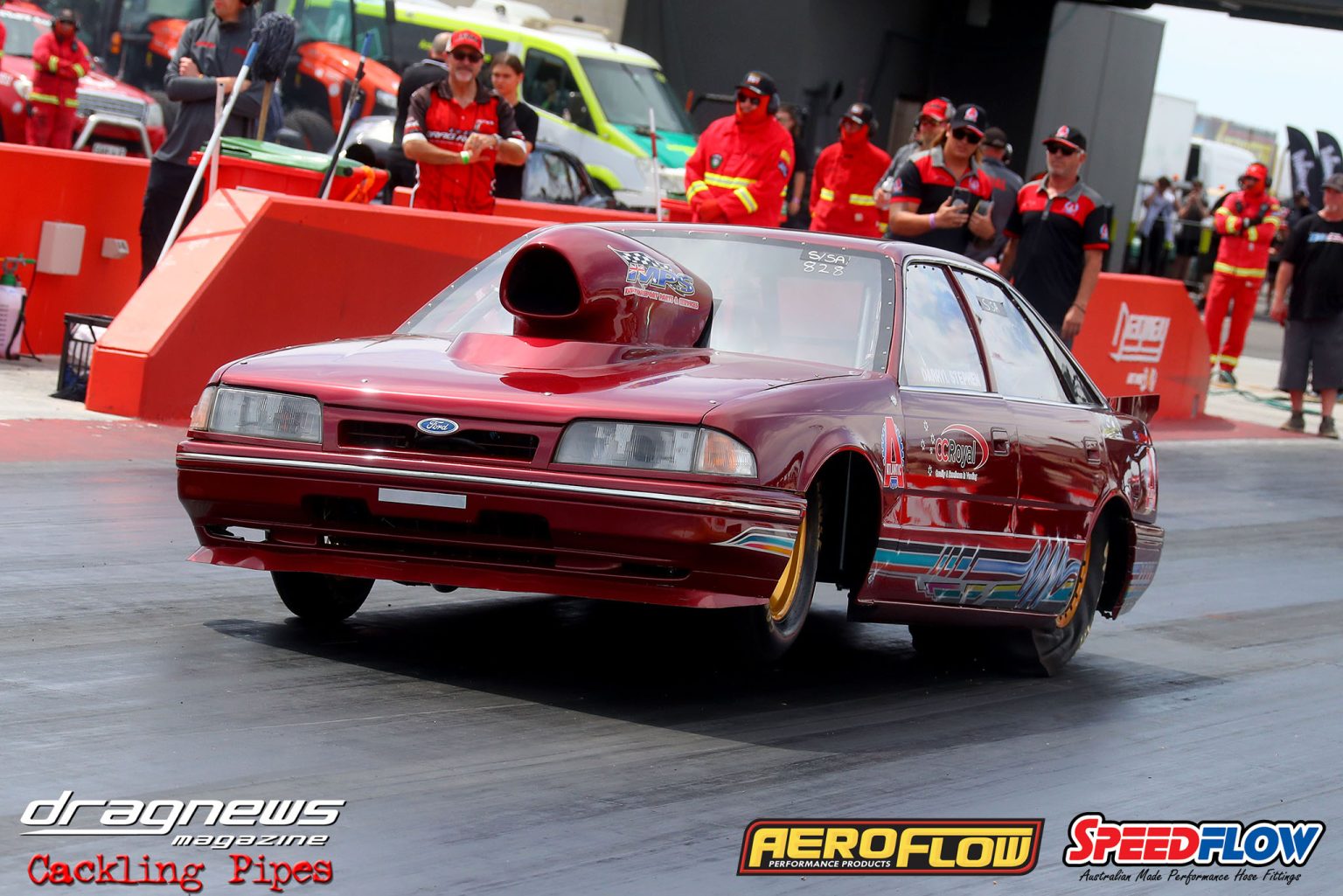 DARRYL STEPHEN RACING PRO STOCK MUSTANG READY TO RACE AT RIVERBEND ...