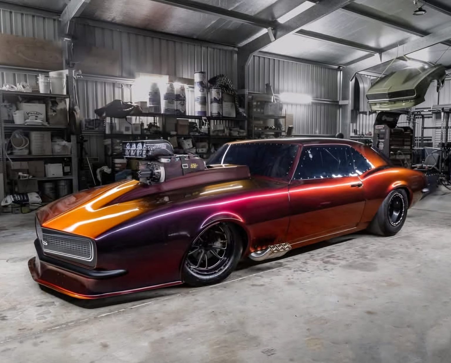 NEW CAR REVEAL: SIMON O'CARROLL'S 'KRAKEN' CAMARO - Drag News Magazine